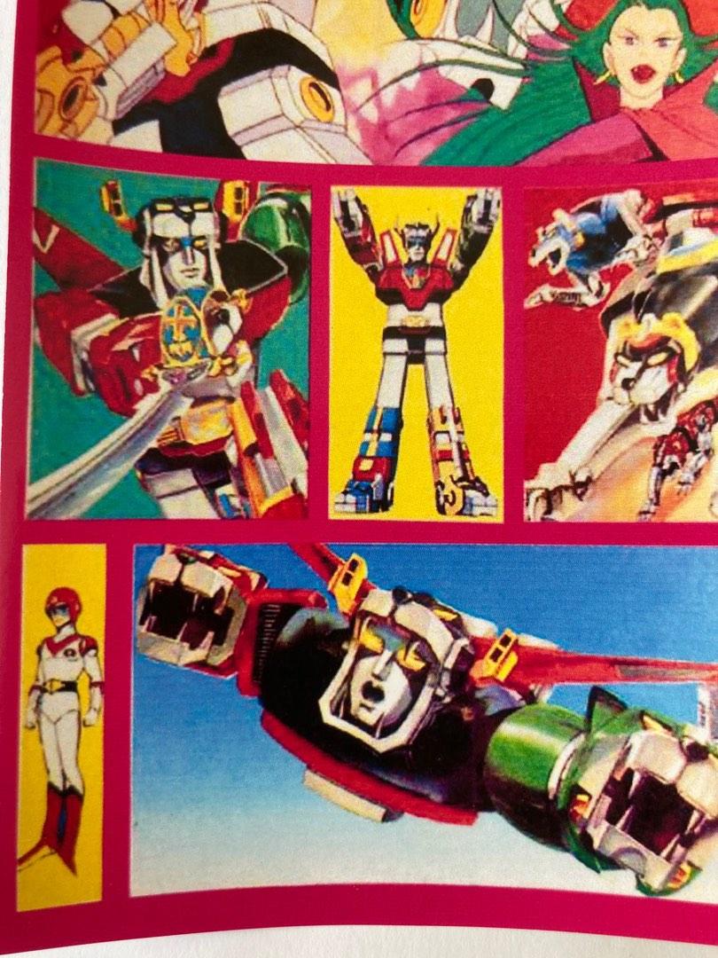 Voltron stickers.....in vintage pictures....nice to collect ya ...
