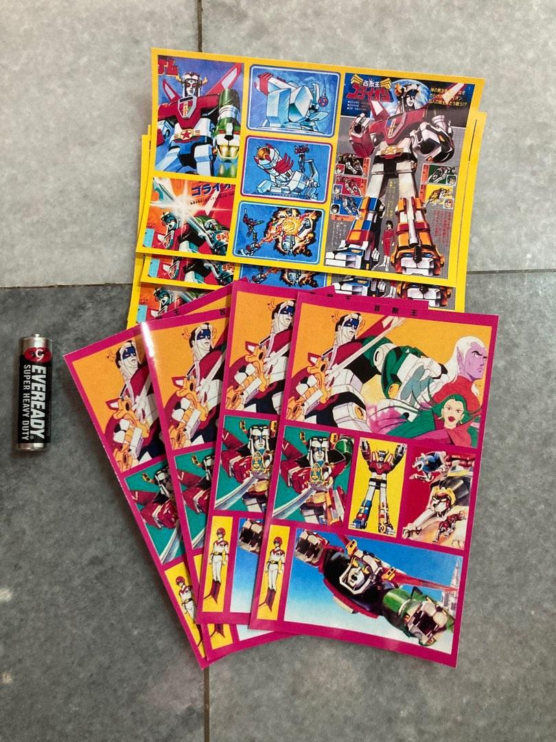 Voltron stickers.....in vintage pictures....nice to collect ya ...