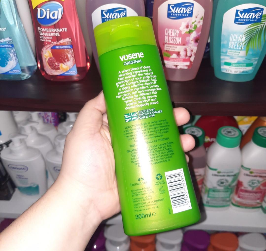 Vosene Original Anti-Dandruff Shampoo 300ml (, Beauty & Personal Care ...