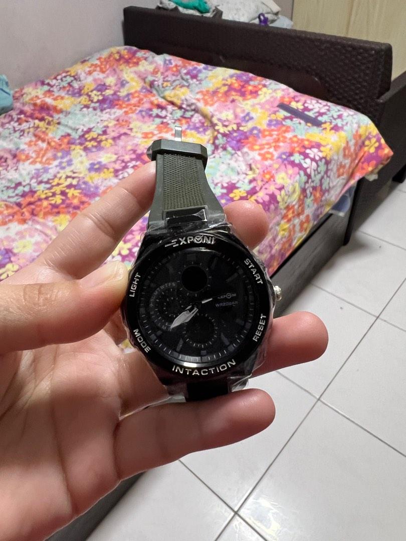 Water resistant watch (EXPONI), Luxury, Watches on Carousell