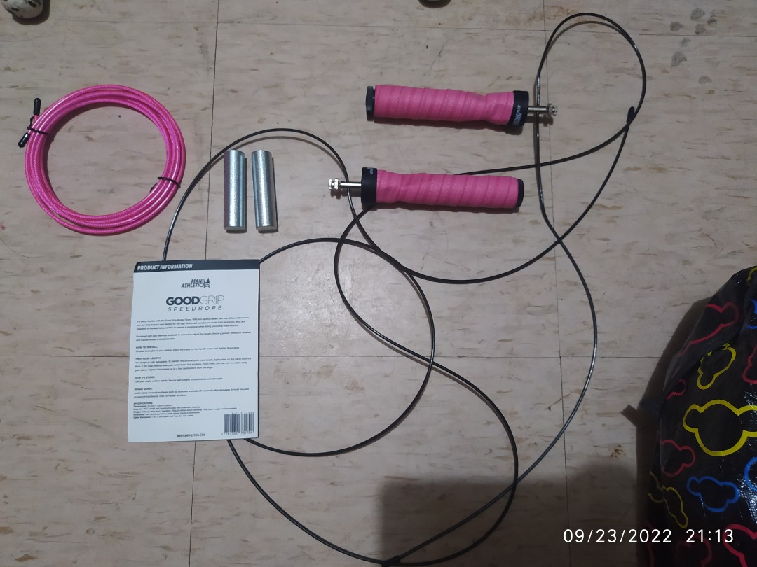 Weighted Jump Rope | Manila Athletica, Sports Equipment, Exercise ...