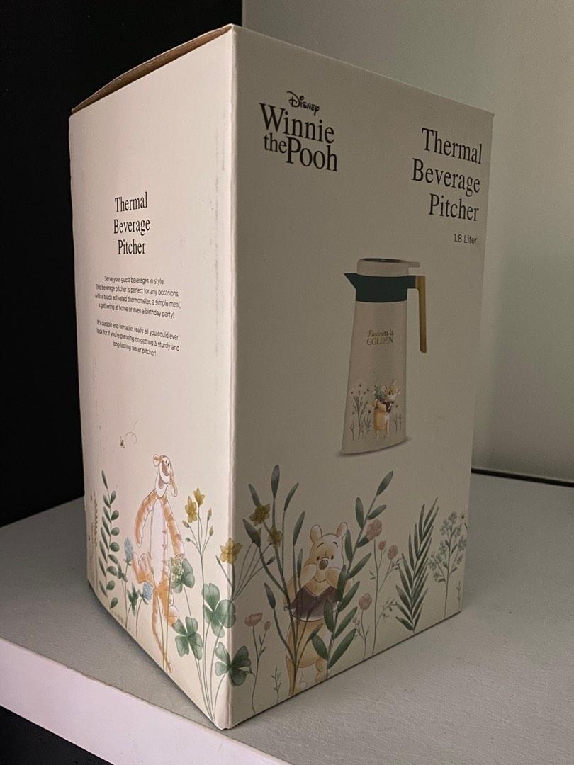 [BNIB]Winnie the Pooh Thermal Beverage Pitcher, Furniture & Home Living ...