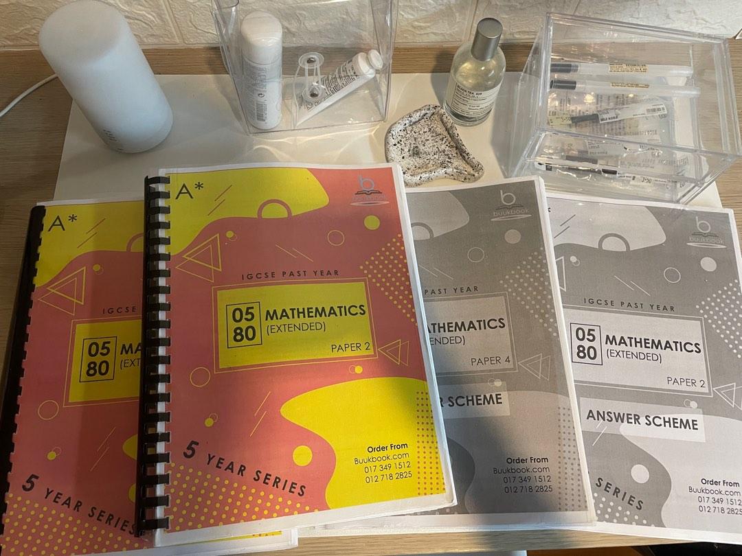 Wts igcse 0580 math past year paper, Hobbies & Toys, Books & Magazines ...