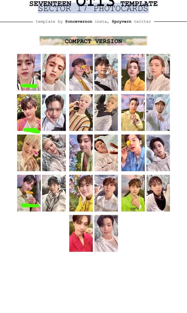 [wtt / wts] seventeen sector 17 album pc pob shopee weverse japan mingyu wonwoo jeonghan hoshi ...