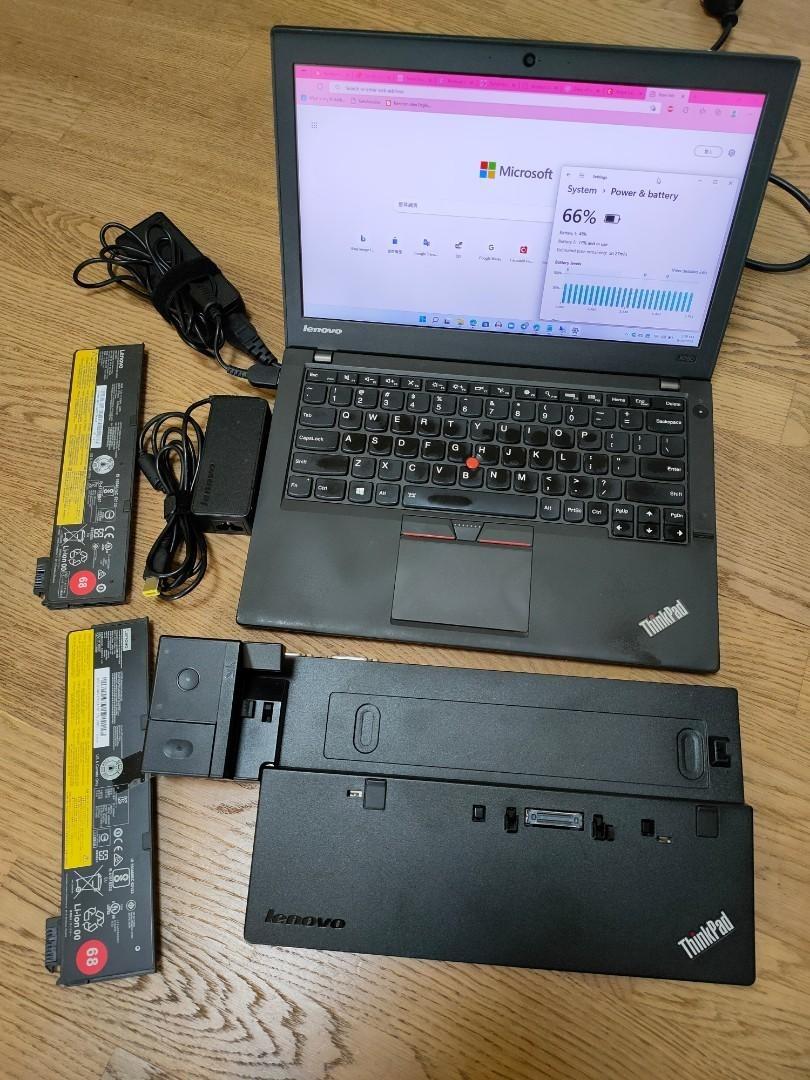 X250 Lenovo i5 ThinkPad 8GB 256GB SSD 5th gen CPU notebook computer, 3 ...