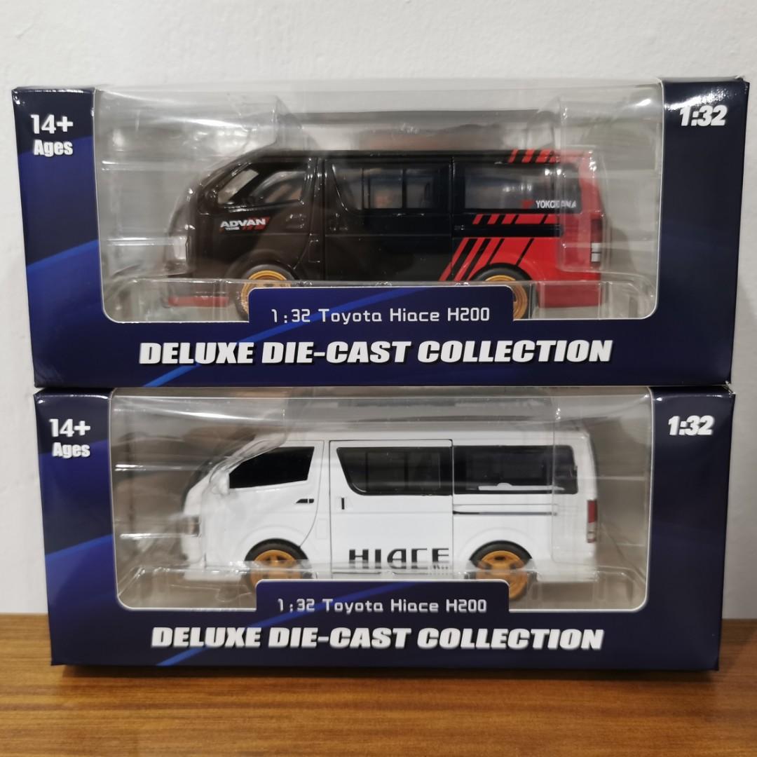 1/32 Toyota Hiace Advan Diecast Scale Model Toy Car, Hobbies & Toys ...