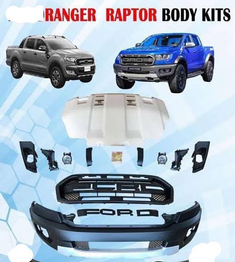2015 to 2022 Ford Ranger t7 to Raptor bodykit upgrade body conversion ...