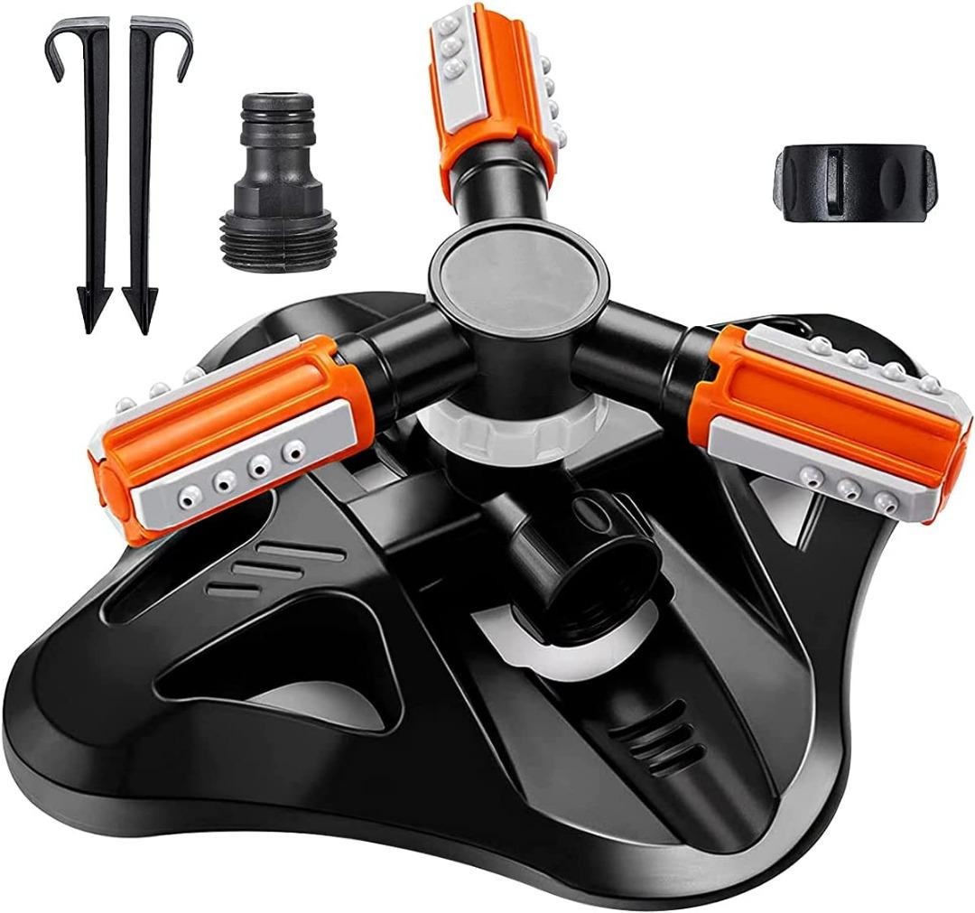 [2392] Lawn Sprinkler 360 Rotating,Automatic Rotating Garden Water ...
