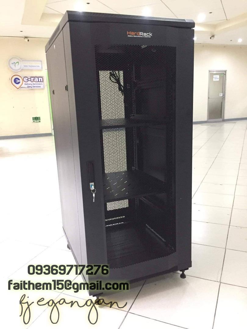 27U Free Standing Data Cabinet W=600x D=800x H=5FT, Computers & Tech ...