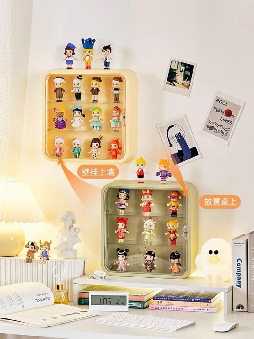 INSTOCK POP MART Display Case/ Box with Cover (Table Top/ Wall Mount ...
