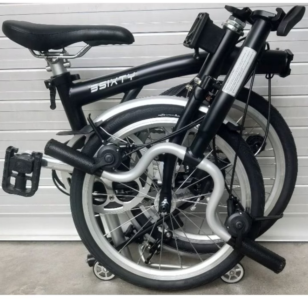 3Sixty 6-Speed M-Bar 16 Inch ( Matt Black with sliver parts), Sports ...