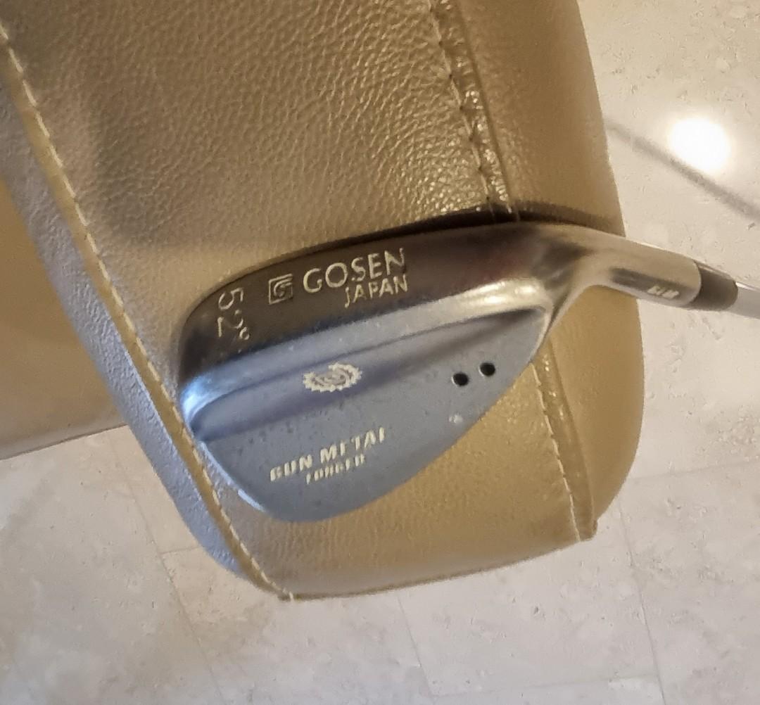 52' Gosen Japan Gun Metal forged Wedge, Sports Equipment, Sports ...