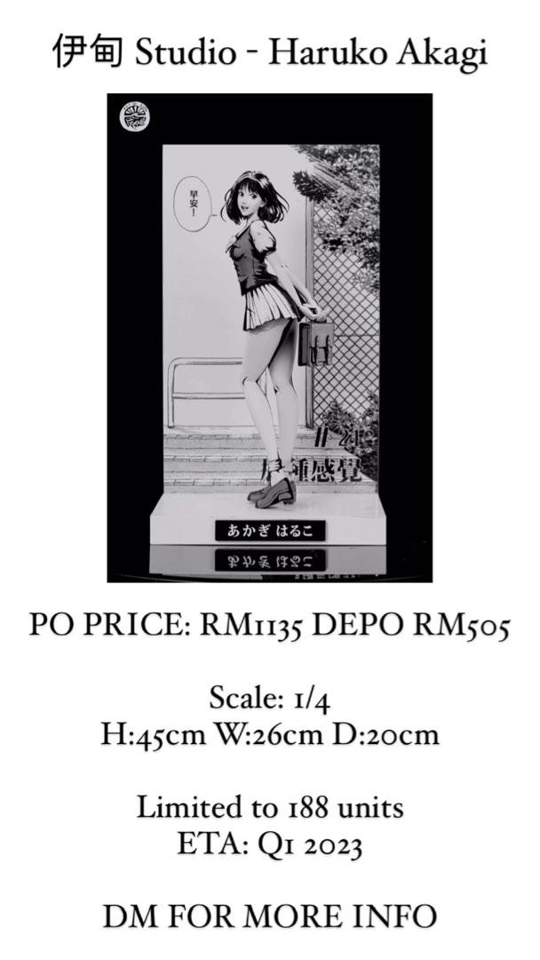 伊甸 Studio - Haruko Akagi, Hobbies & Toys, Toys & Games on Carousell