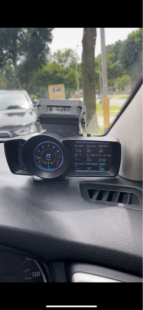 A600 car gauge OBD scan gauge LUFI . Car modifications gauge, Car ...