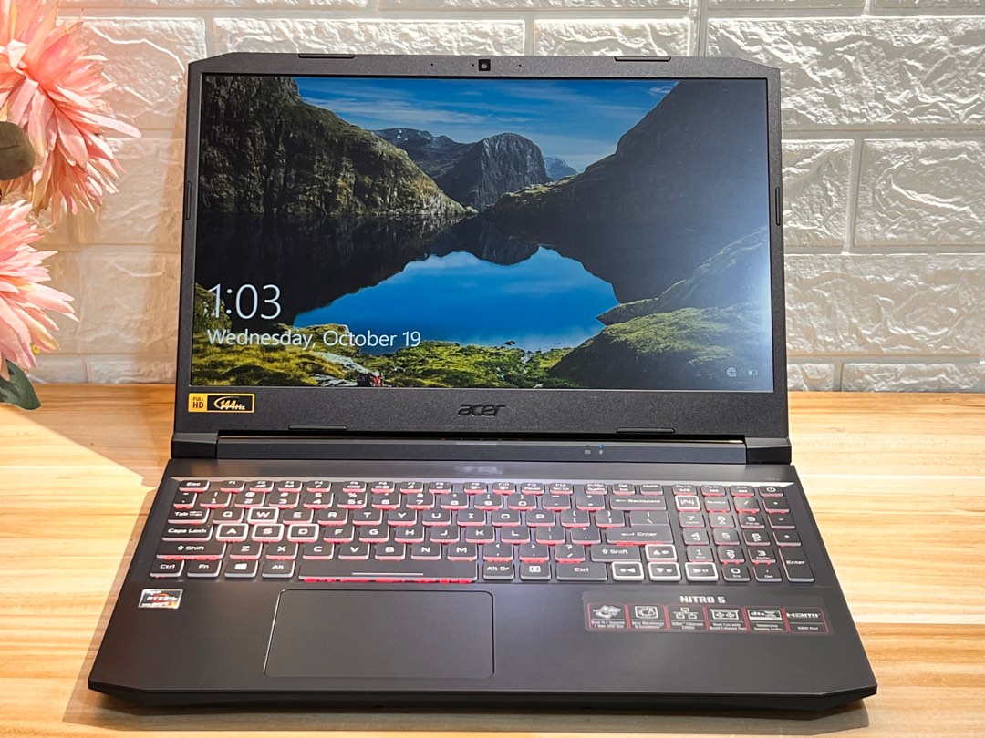 Acer Nitro 5 AN515-45-R2NV Ryzen 7 5800H 16GB RAM 512GB SSD FHD RTX ...