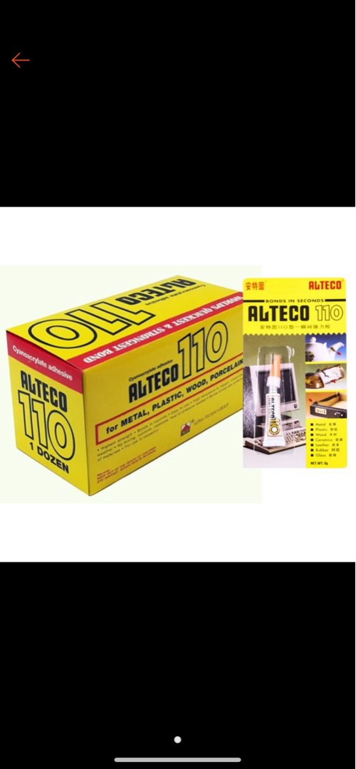 Alteco super glue 1 box, Hobbies & Toys, Stationery & Craft, Craft ...