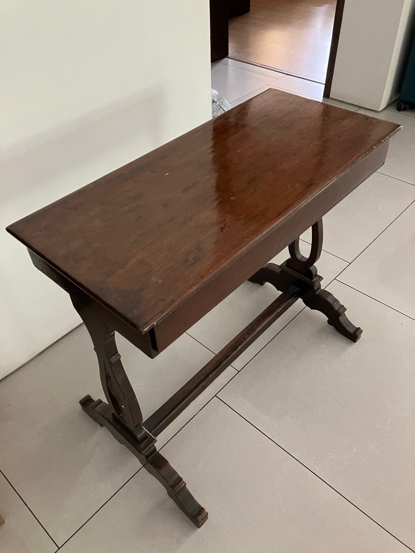 Antique Grade School Study Table, Furniture & Home Living, Furniture ...