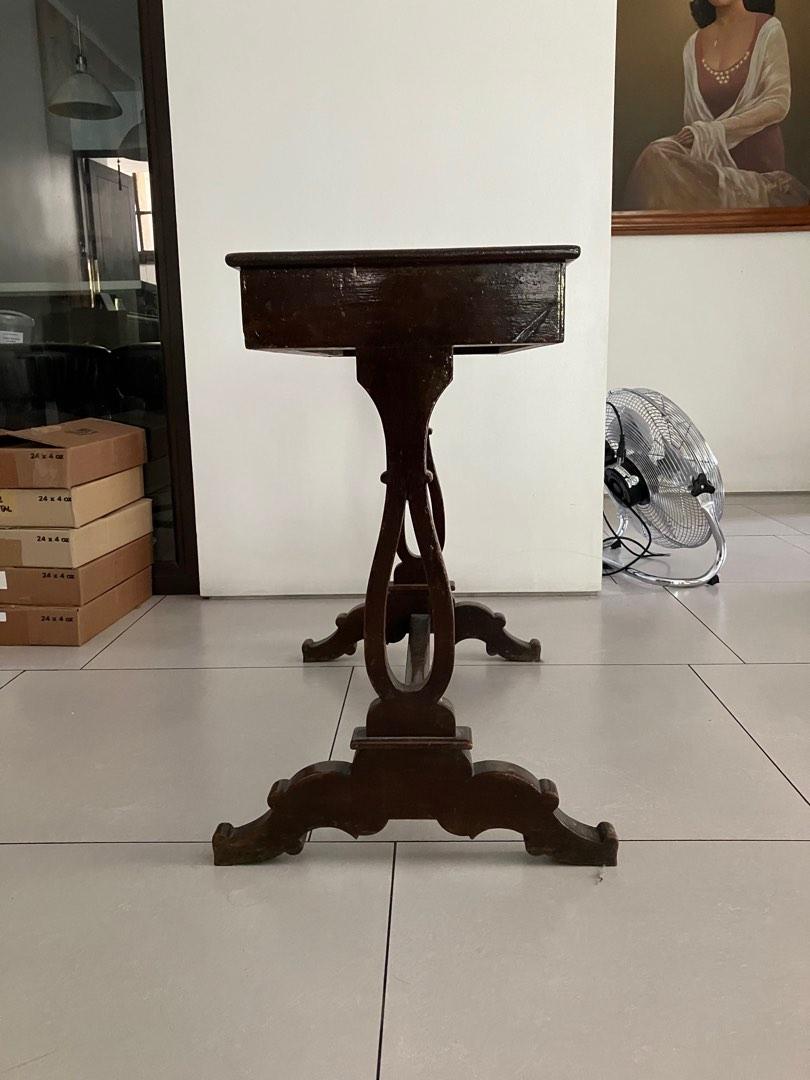 Antique Grade School Study Table, Furniture & Home Living, Furniture ...