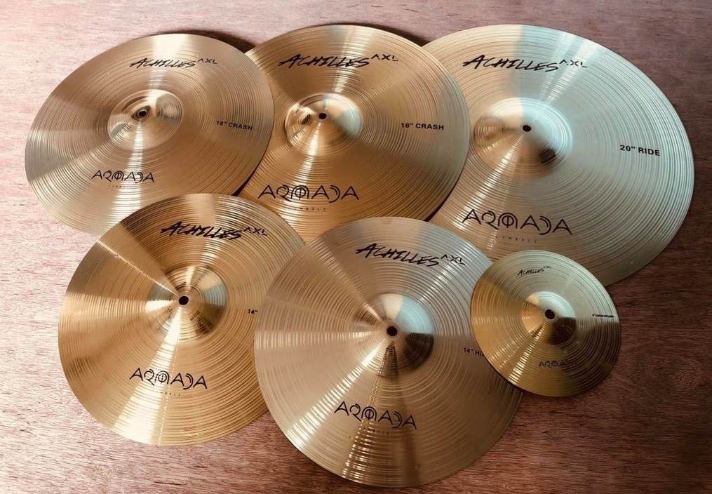 ARMADA AXS ACHILLES CYMBAL SET on Carousell