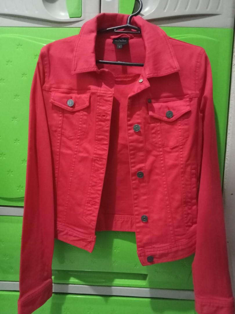 Armani exchange Denim jacket, Women's Fashion, Coats, Jackets and ...