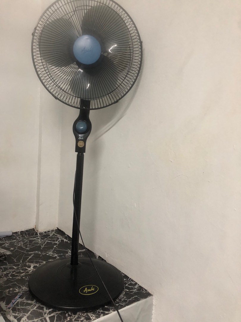 ASAHI 16 inch stand fan, Furniture & Home Living, Lighting & Fans, Fans ...