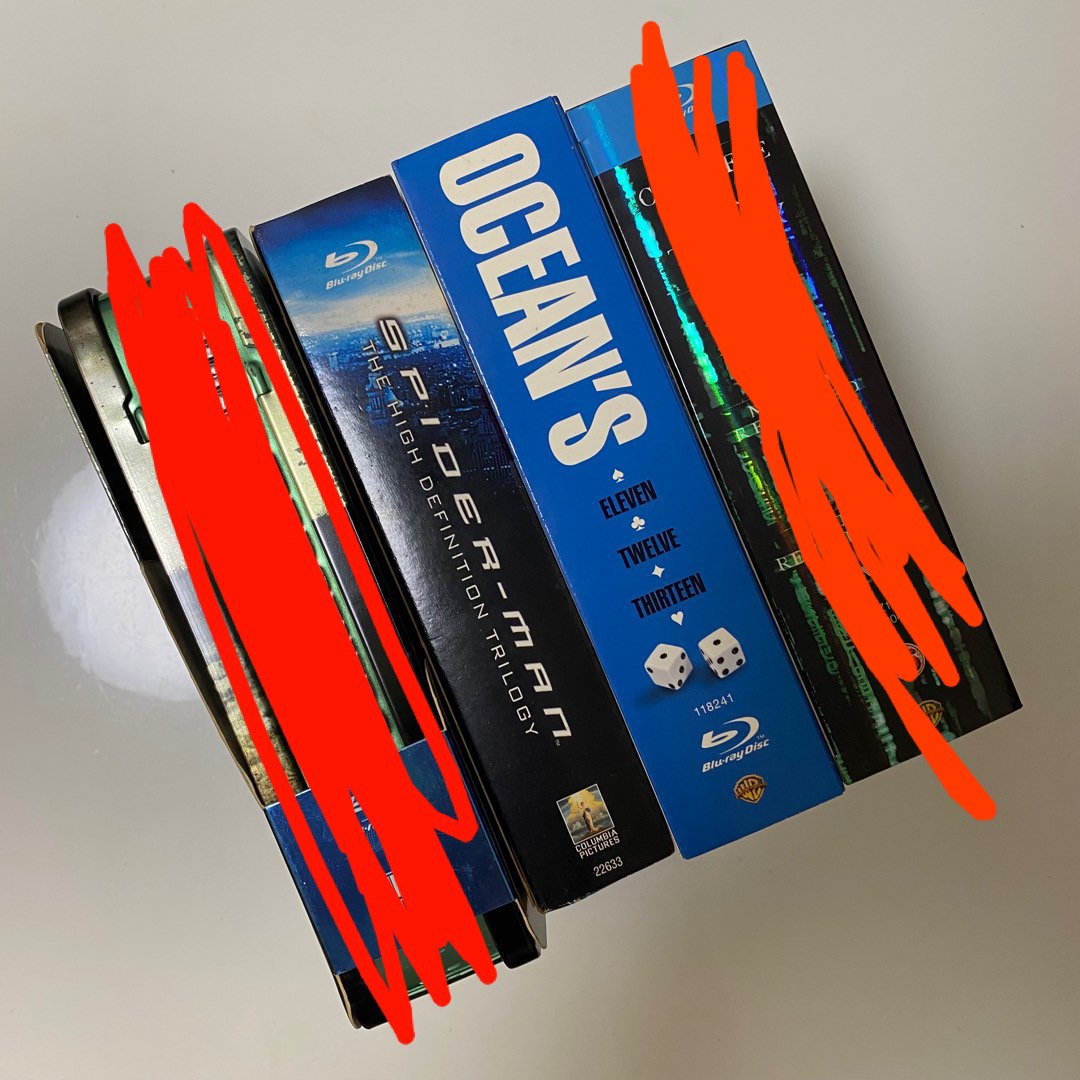 Assorted Blu-Ray Discs Box Set, Hobbies & Toys, Music & Media, CDs ...