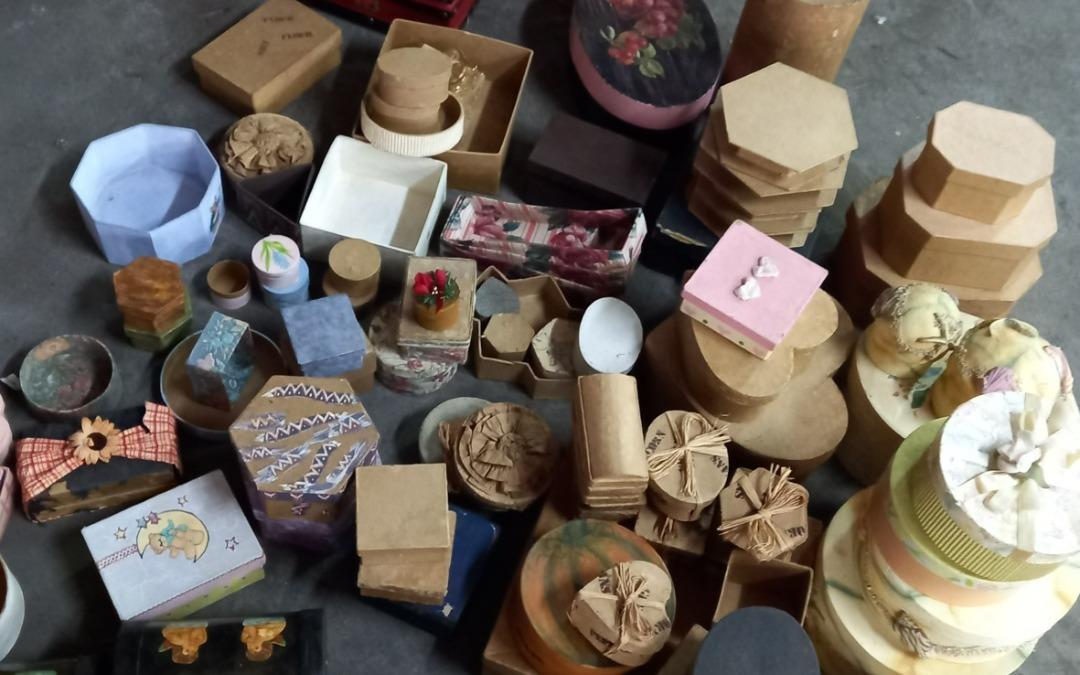 Paper Mache Box, Hobbies & Toys, Stationary & Craft, Craft Supplies ...