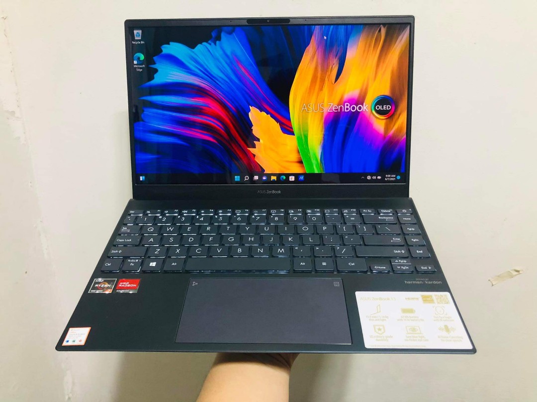ASUS ZENBOOK 8GB 512 SSD Storage AMD Ryzen 7, Computers & Tech, Laptops ...