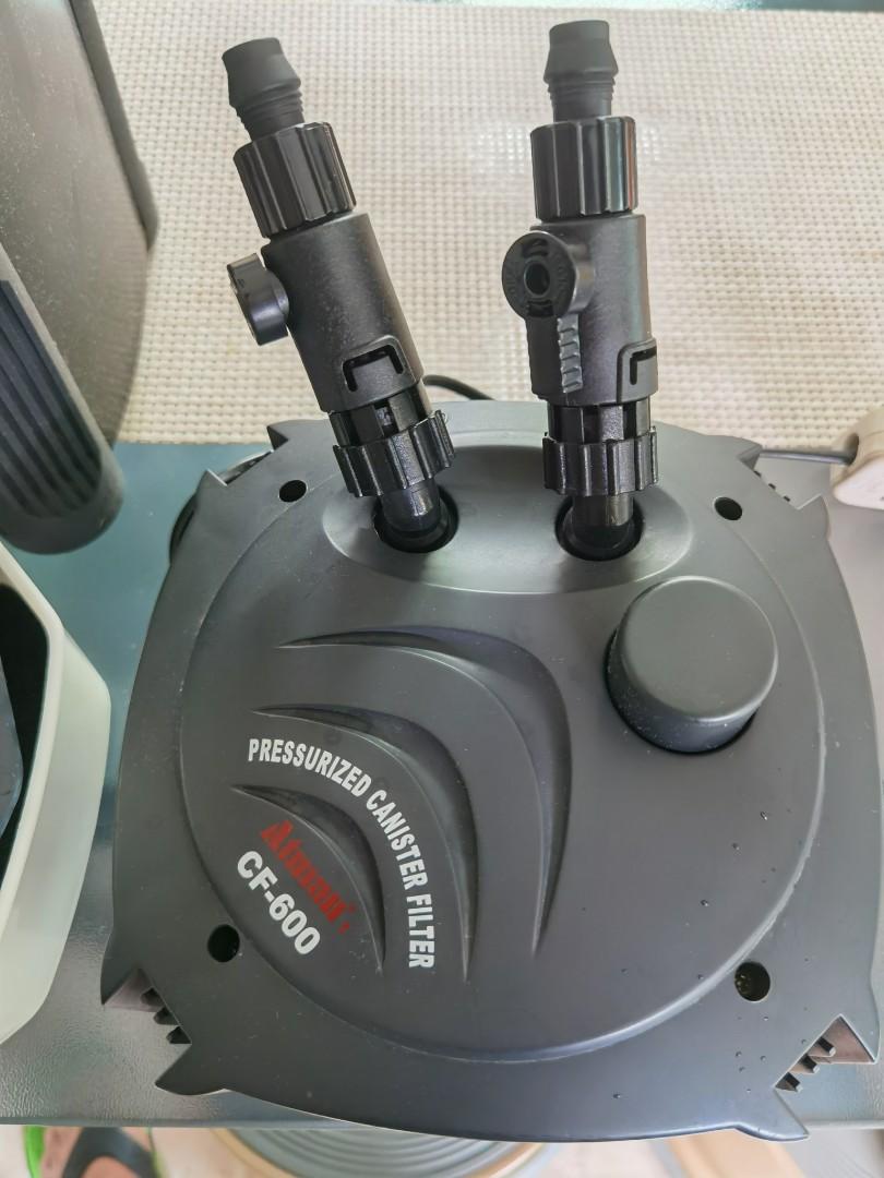 Atman CF-600 Aquarium Filter, Pet Supplies, Homes & Other Pet ...