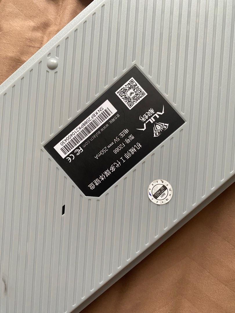 AULA MECHANICAL KEYBOARD Circle keycaps Blue switch, Computers & Tech ...