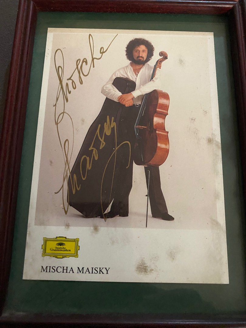 Autograph of Mischa Maisky, Hobbies & Toys, Memorabilia & Collectibles ...
