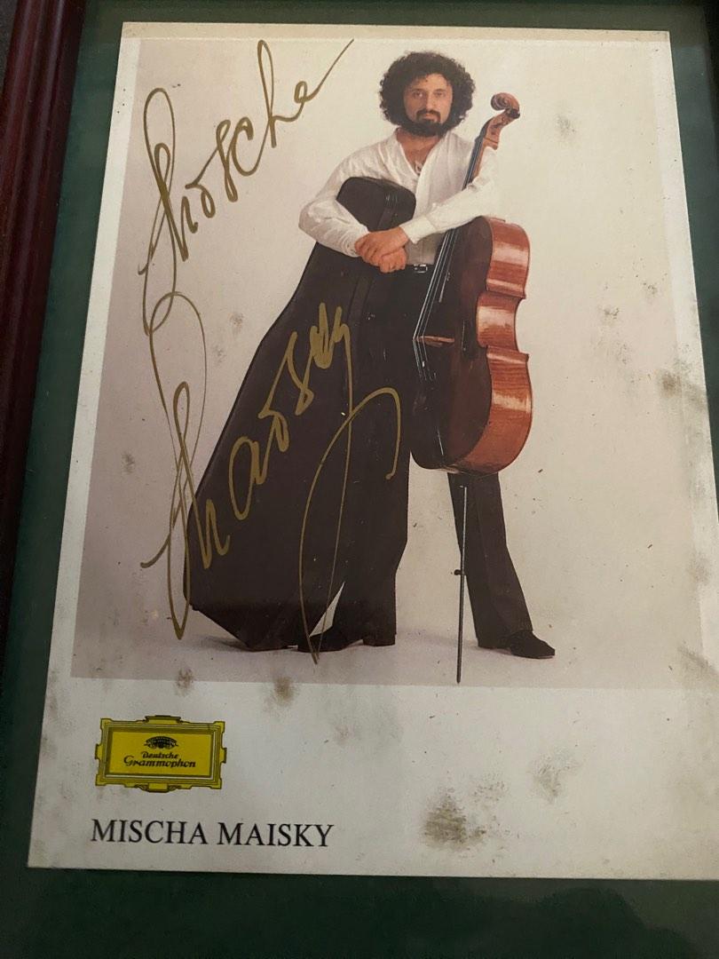 Autograph of Mischa Maisky, Hobbies & Toys, Memorabilia & Collectibles ...