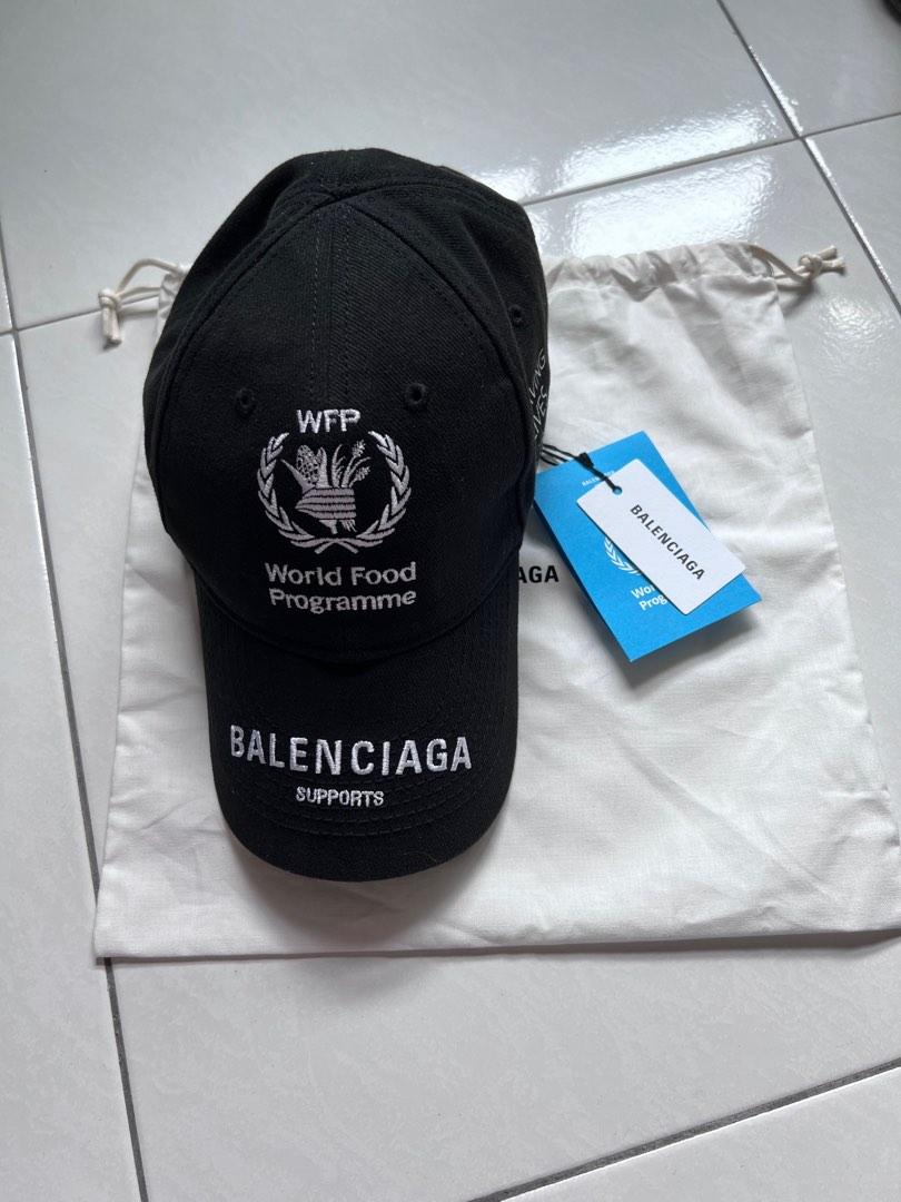 BALENCIAGA WFP BLACK CAP, Men's Fashion, Watches & Accessories, Caps & Hats on Carousell