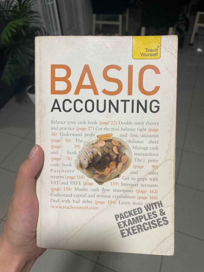 Basic Accounting textbook, Hobbies & Toys, Books & Magazines, Textbooks ...