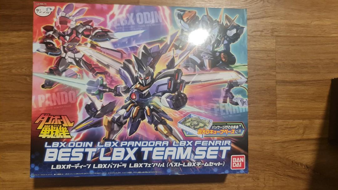 Best LBX Team Set Odin Pandora Fenrir, Hobbies & Toys, Toys & Games on Carousell