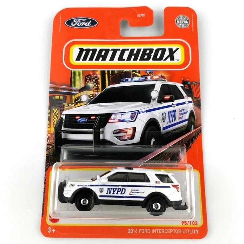 [BNIB] 2022 MATCHBOX NYPD FORD POLICE INTERCEPTOR UTILITY (WHITE ...