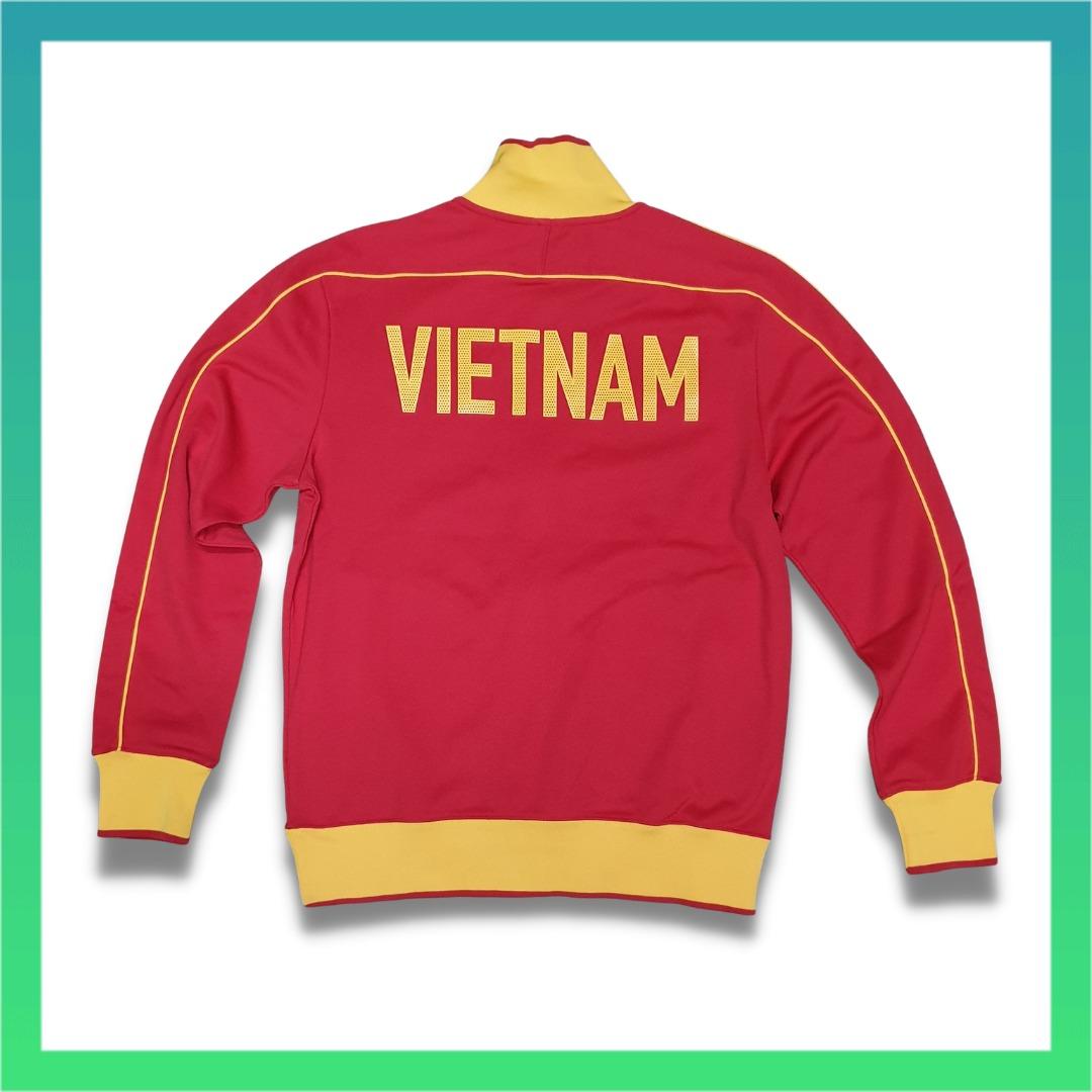BNWT VIETNAM NATIONAL TEAM JACKET FOOTBALL SOCCER FAN SUPPORTERS SIZE ...