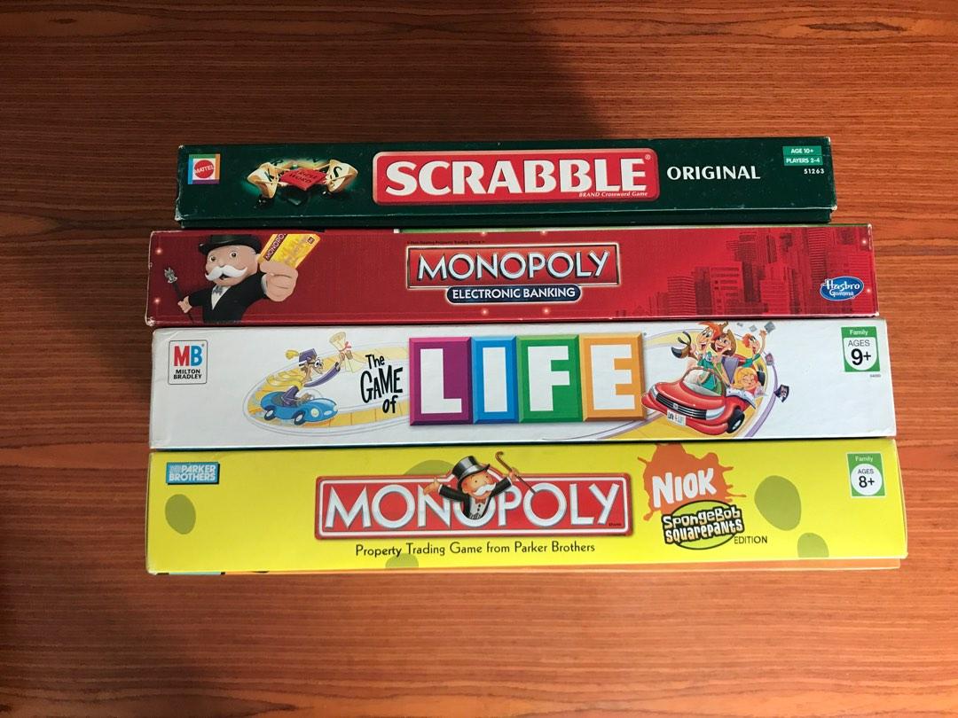 All for $15 Board games Scrabble Monopoly Life, Hobbies & Toys, Toys ...