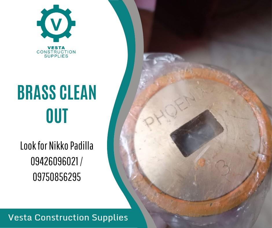 Brass Clean out, Commercial & Industrial, Construction Tools ...