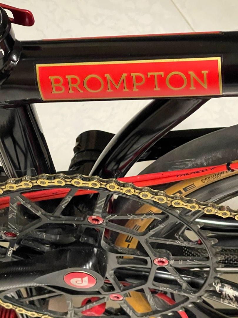 Brompton frame decals/stickers, Sports Equipment, Bicycles & Parts ...