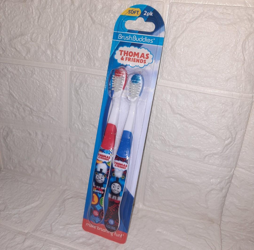 Brush Buddies Thomas & Friends Kids Toothbrush 2-pc Pack (Authentic ...