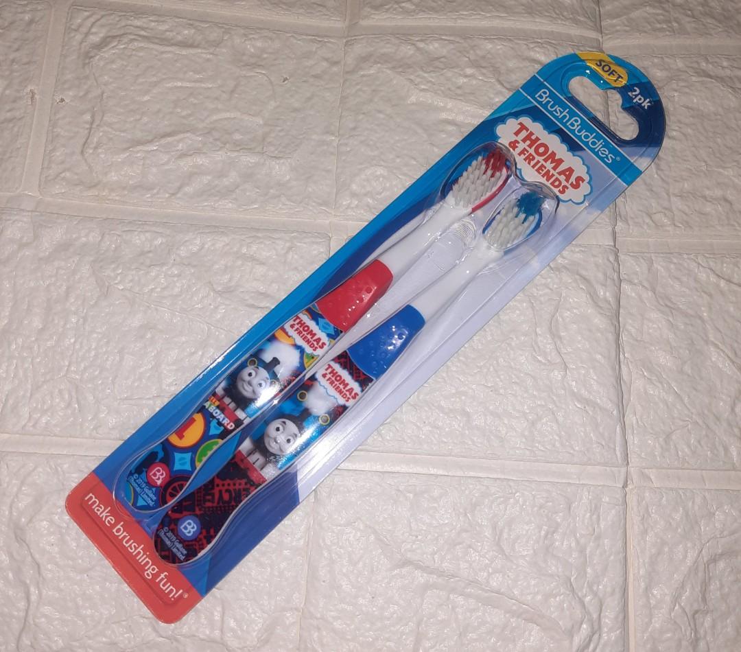Brush Buddies Thomas & Friends Kids Toothbrush 2-pc Pack (Authentic ...