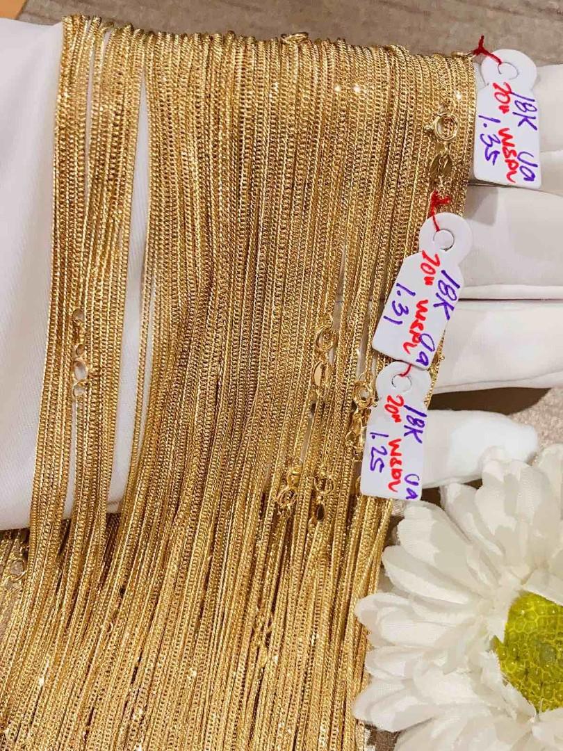 Cadena chain 18k Gold, Women's Fashion, Jewelry & Organizers, Necklaces ...