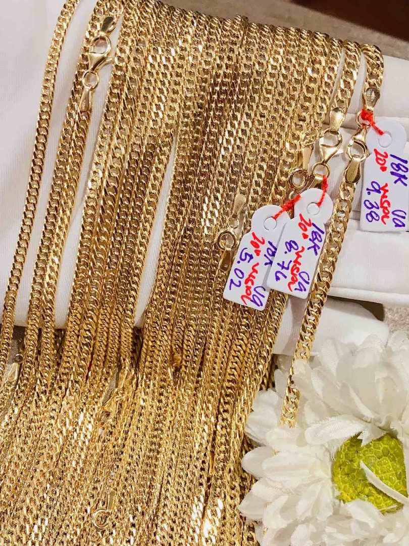 Cadena chain 18k Gold, Women's Fashion, Jewelry & Organizers, Necklaces ...