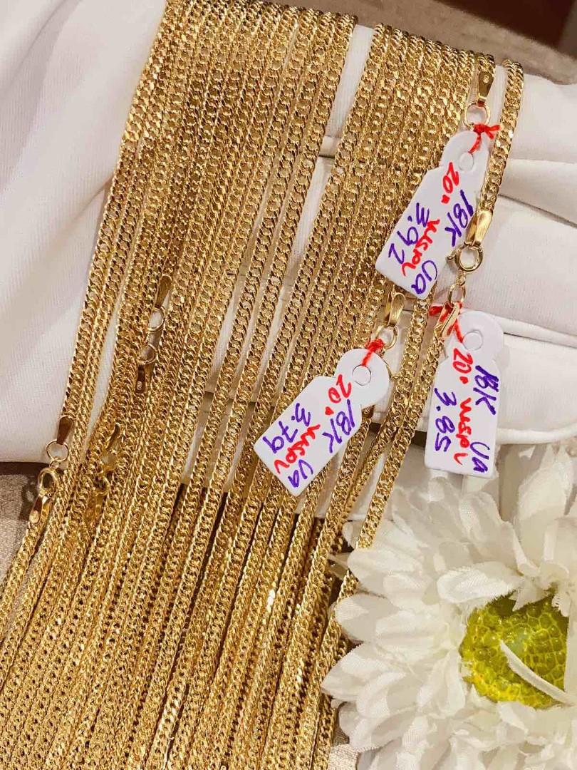 Cadena chain 18k Gold, Women's Fashion, Jewelry & Organizers, Necklaces ...