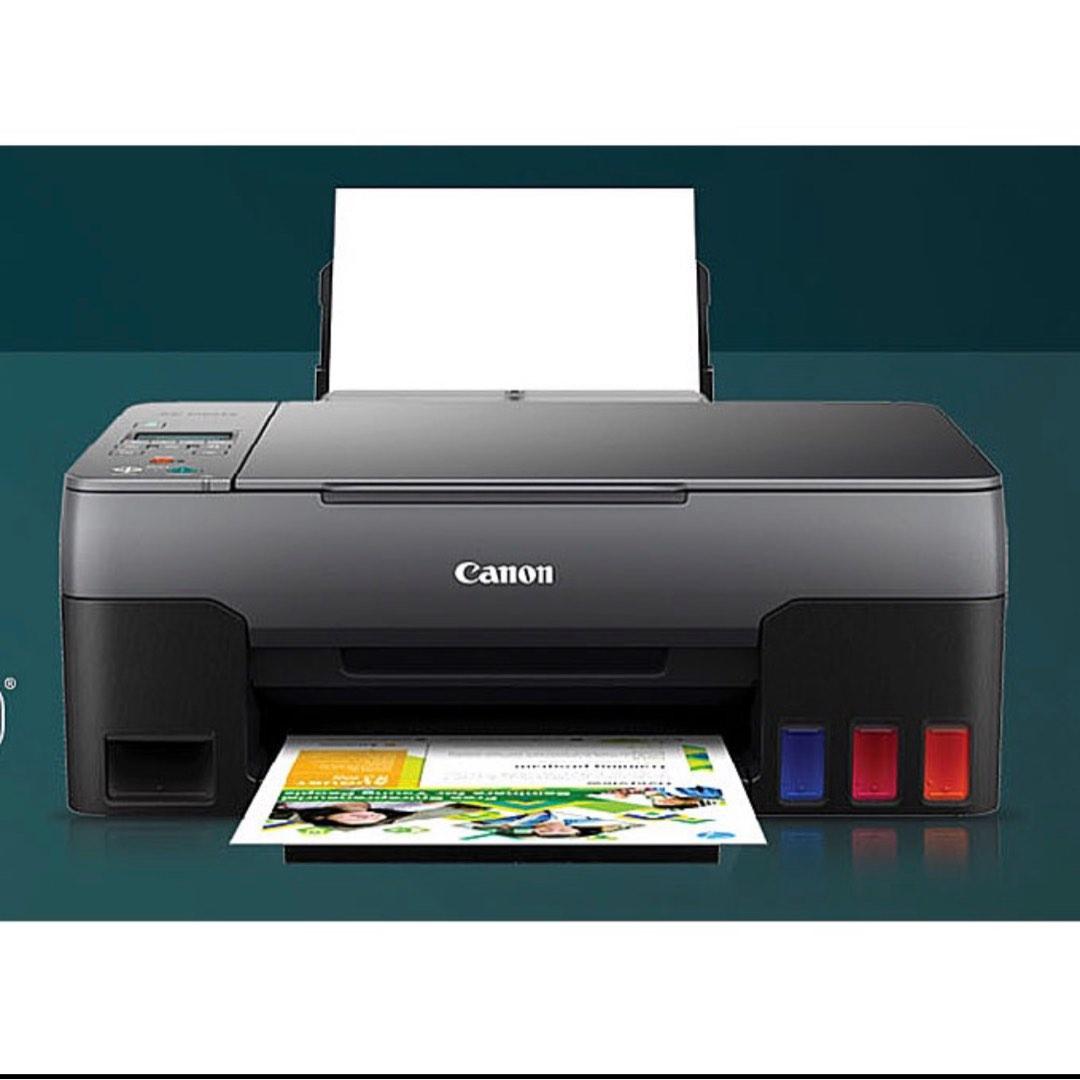 Canon PIXMA G3020 Easy Refillable Ink Wireless All-In-One Printer (3020 ...