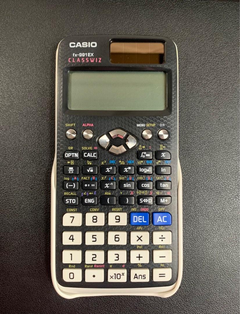 Casio fx-991EX CLASSWIZ Calculator, Mobile Phones & Gadgets, Other ...