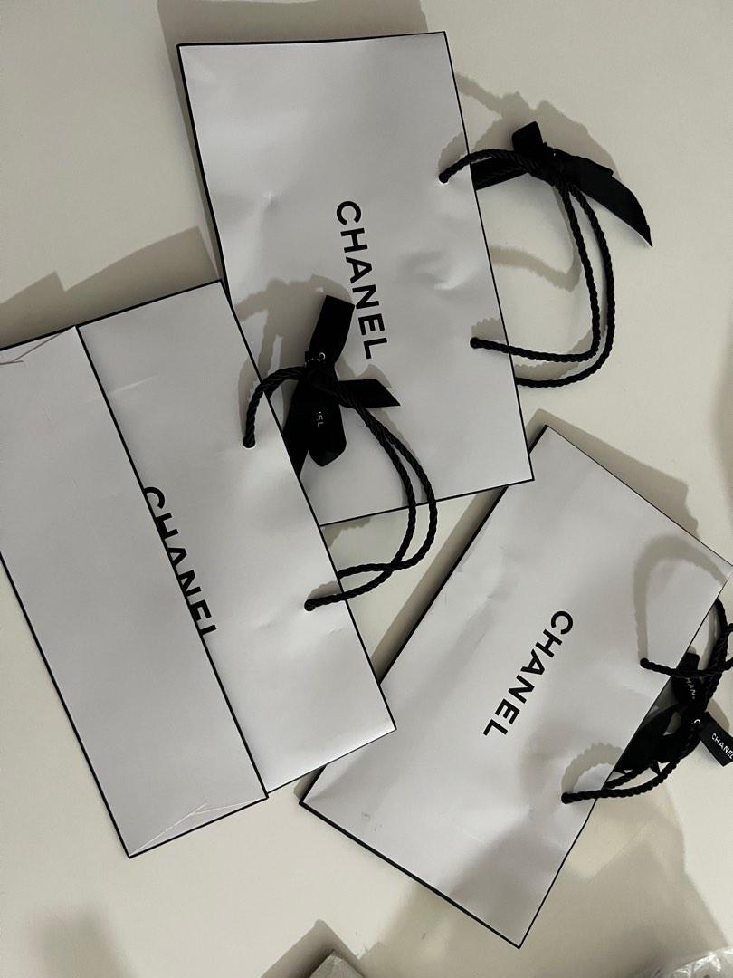 Chanel paper bags, Everything Else on Carousell