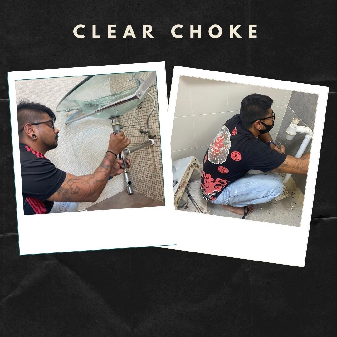 Clear Pipe Choke and clogs, Plumber, Home Services, Home Repairs ...