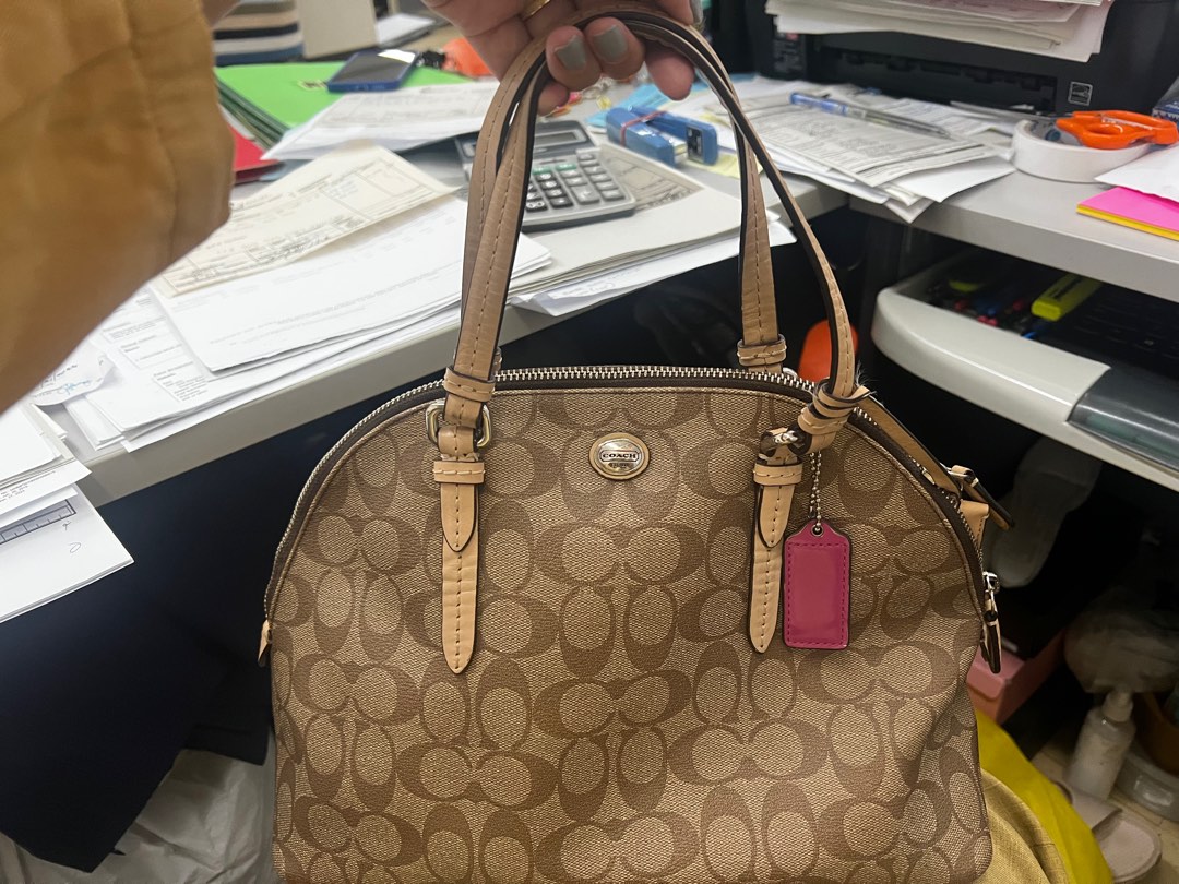 Coach Alma Monogram, Women's Fashion, Bags & Wallets, Shoulder Bags on ...